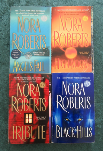 LOT 4 PB STANDALONE NOVELS BY NORA ROBERTS: ANGELS FALL; HIGH NOON ...