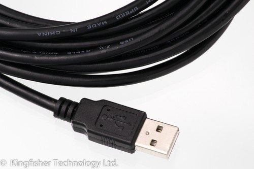 5m USB PC / Data Black Cable Lead for Brother MFC-J5330DW Inkjet ...