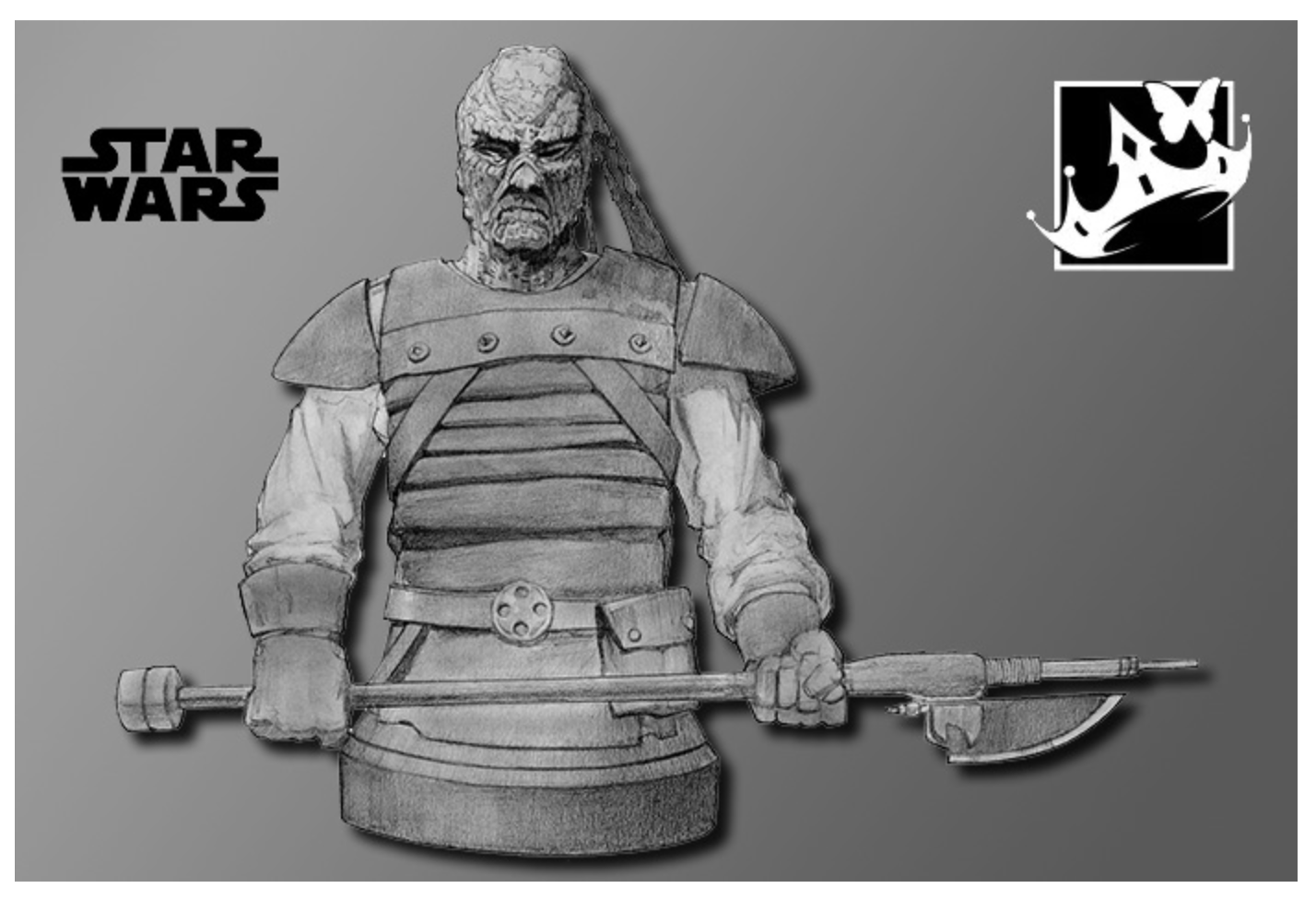 GENTLE GIANT Star Wars PAGETTI ROOK Weequay Mini Bust 2021 PG Exclusive ...