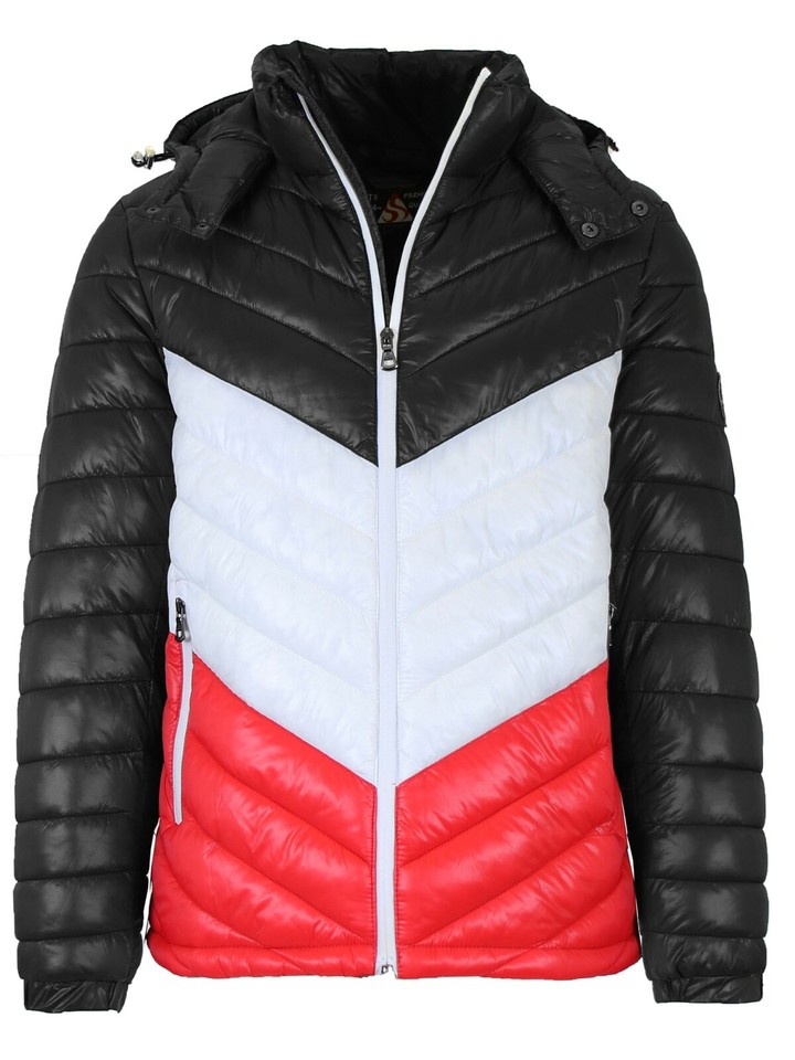 Men's Bubble Weatherproof Heavyweight Hooded Puffer Jacket ( Size S-2XL ...