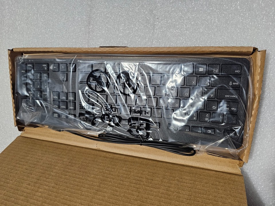 HP 803181-001 USB Slim US Wired Keyboard PH0U sp 803823-001 q-ty | eBay