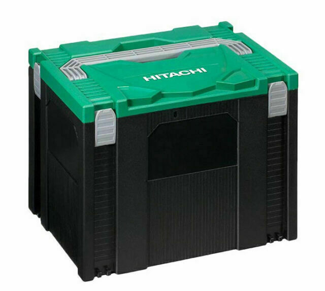 HiKOKI HSC4 Type 4 Stackable System Case - Black/Green (402547) for ...