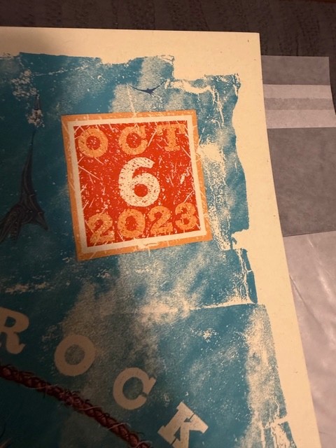 Goose Band Signed Red Rocks Amphitheatre Luke Martin Poster October 5 ...