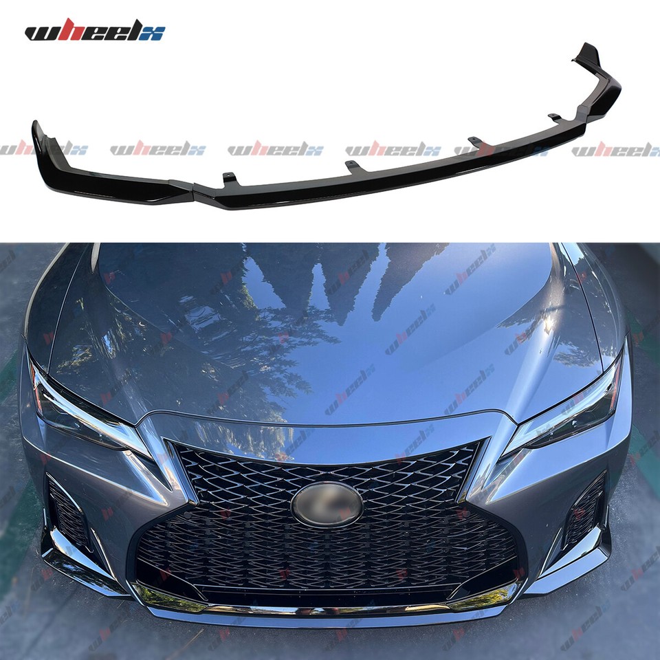 Fits 2021-2024 Lexus IS350 IS500 F Sport Sedan ABS Front Bumper Lip ...