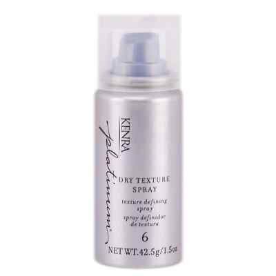 Kenra Platinum Dry Texture Spray 6 Texture Defining Spray 1.5oz 42.5g ...