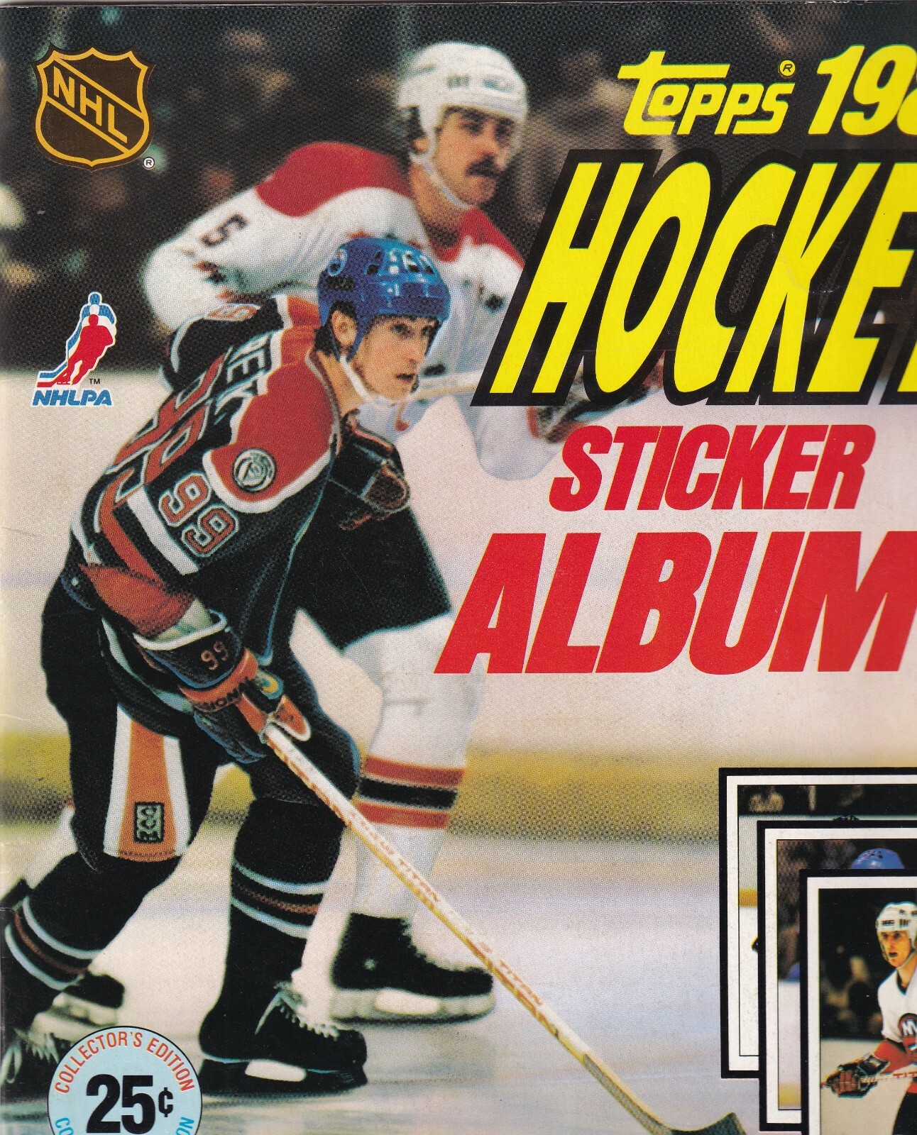 Topps 1982 Hockey Sticker Album BARELY USED 062919nonr | eBay
