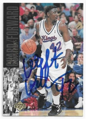 WALT WILLIAMS Autographed Signed 1993-94 Upper Deck SE card 172 ...