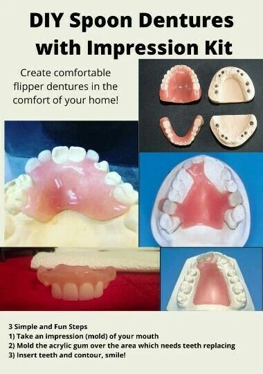 Make Your Own False Teeth Kit