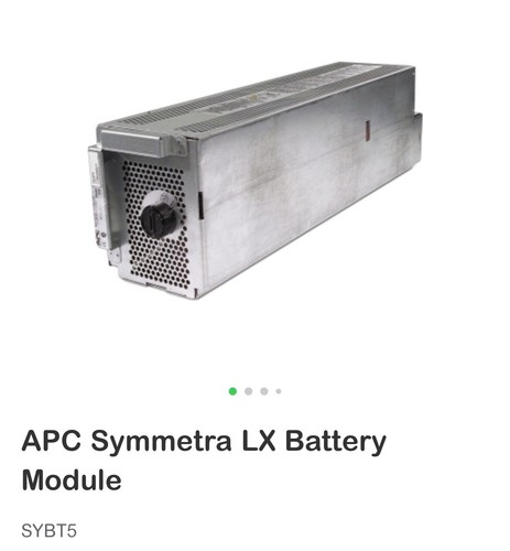 APC SYBT5 Symmetra 120V 864mAH LX Battery Module for sale online | eBay