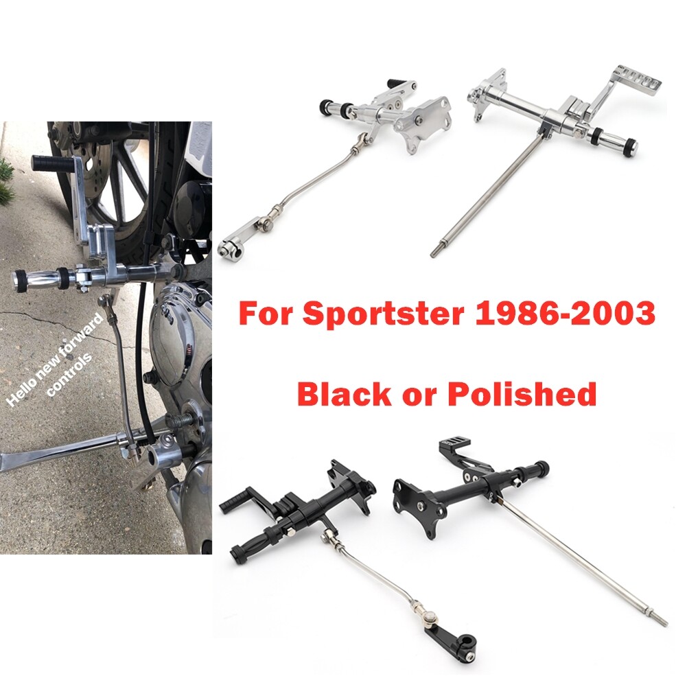 12" Forward Controls Kit for Harley Sportster Models 86-03 XLH XL 1200 ...