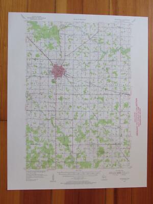 Marsfield Wisconsin 1956 Original Vintage USGS Topo Map | eBay