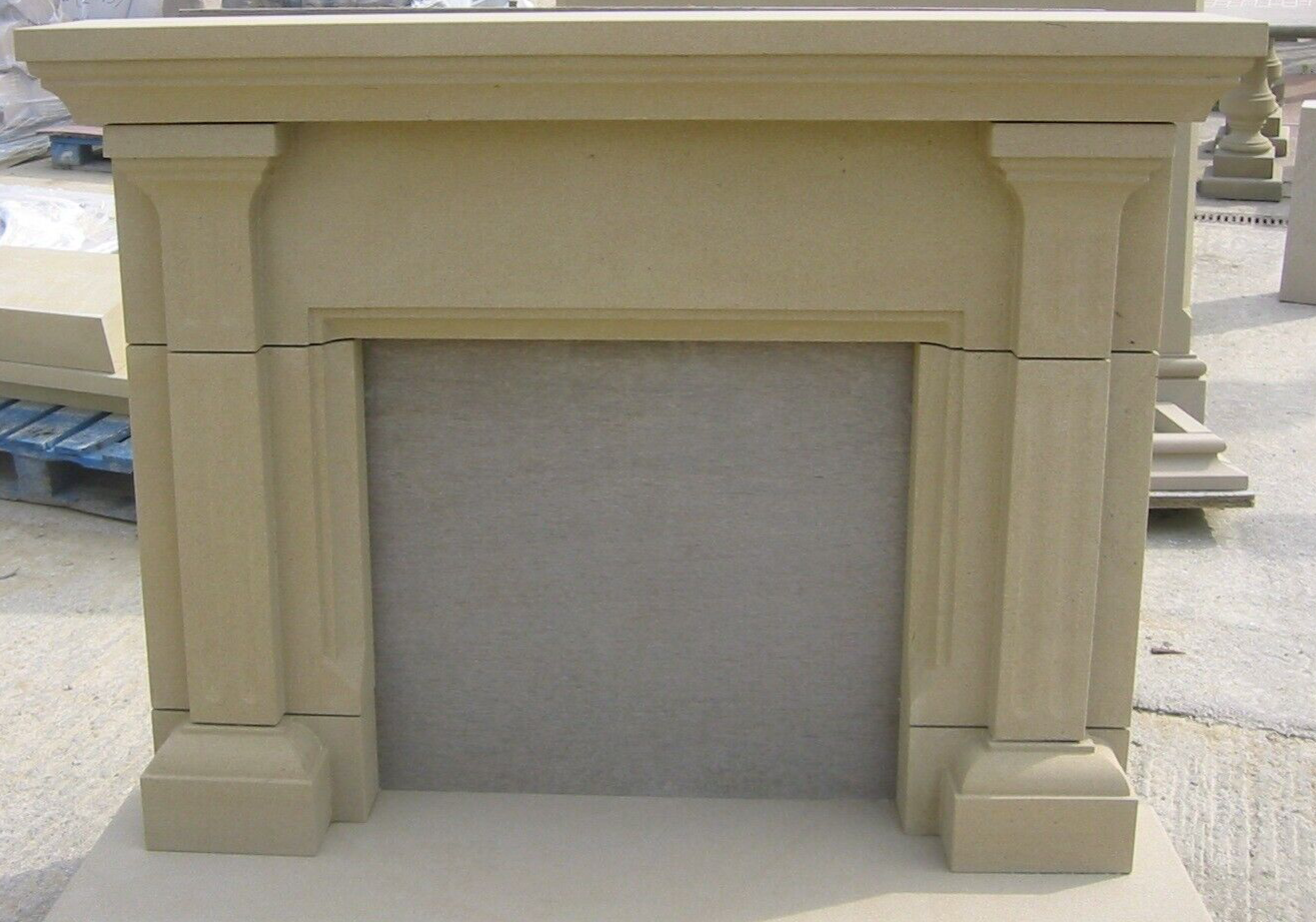 Yorkshire Stone Fireplace Surround (Handcarved made to order-Costing On ...