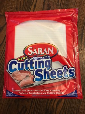Saran Cutting Sheets Disposable 11 In Open Package Discontinued Product ...