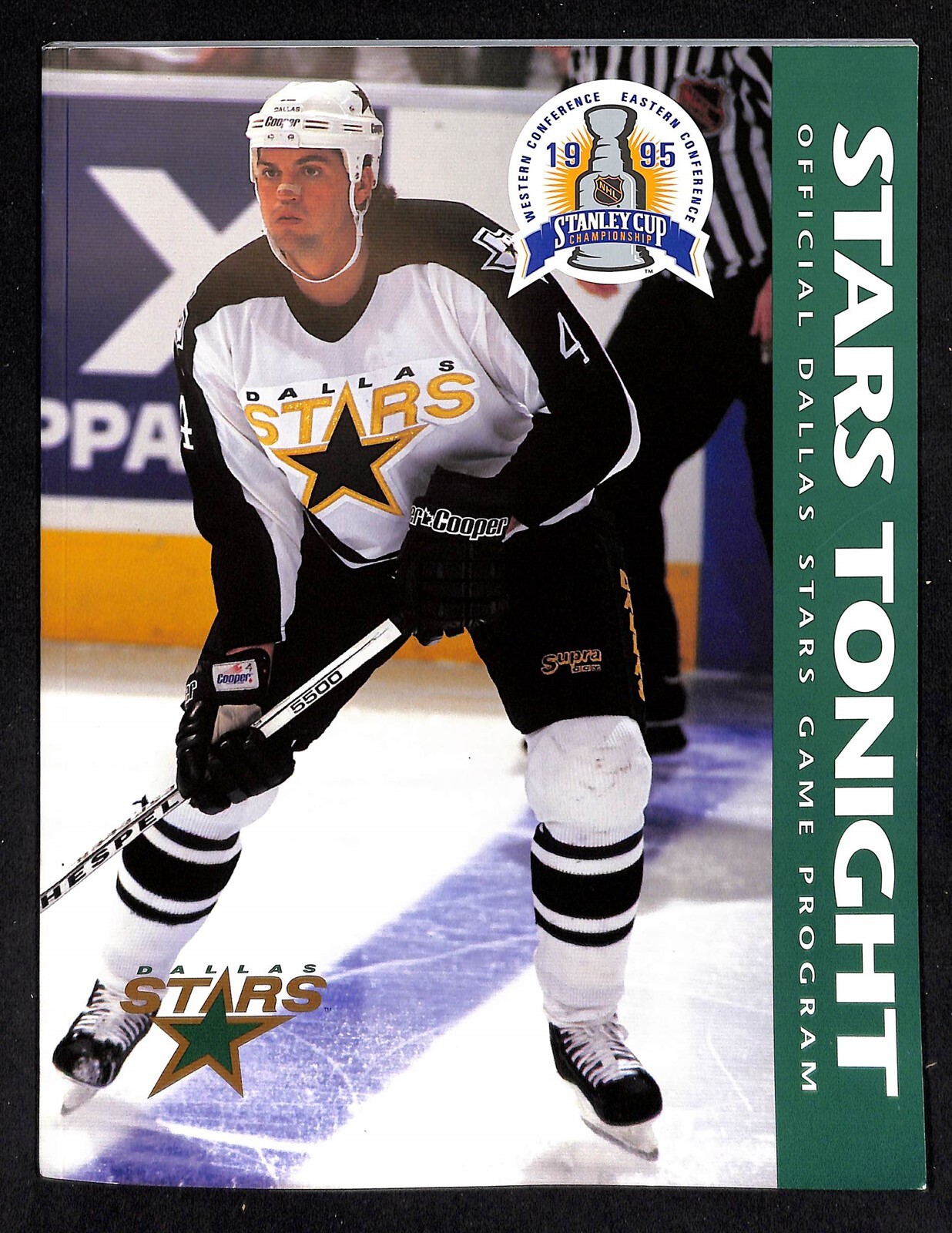 1995 NHL Playoffs Program 5/11 Stars v Red Wings Reunion Arena 88486b45 ...