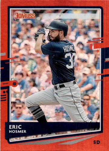 2020 Donruss Baseball Holo Red Eric Hosmer #65 | eBay