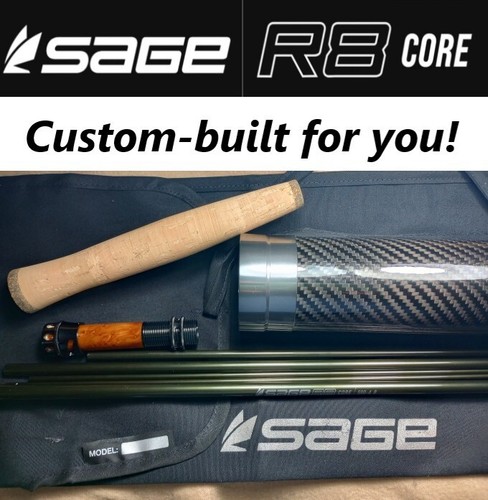 Sage R8 Core 5wt, 9', Custom Fly Rod built for you with extra tip ...