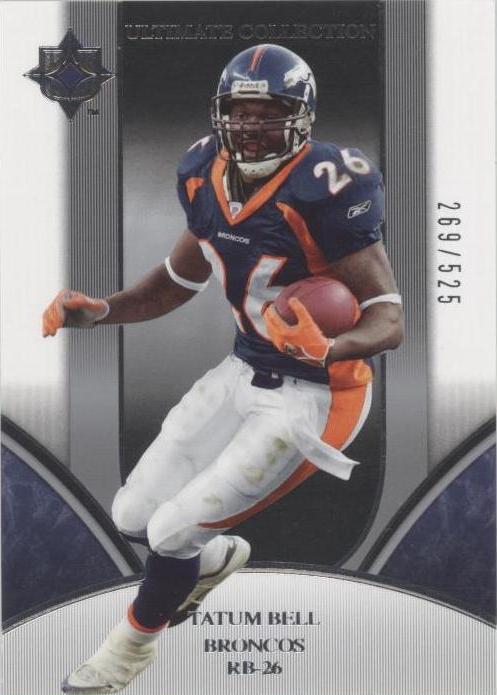 2006 Ultimate Collection Tatum Bell #57 for sale | eBay