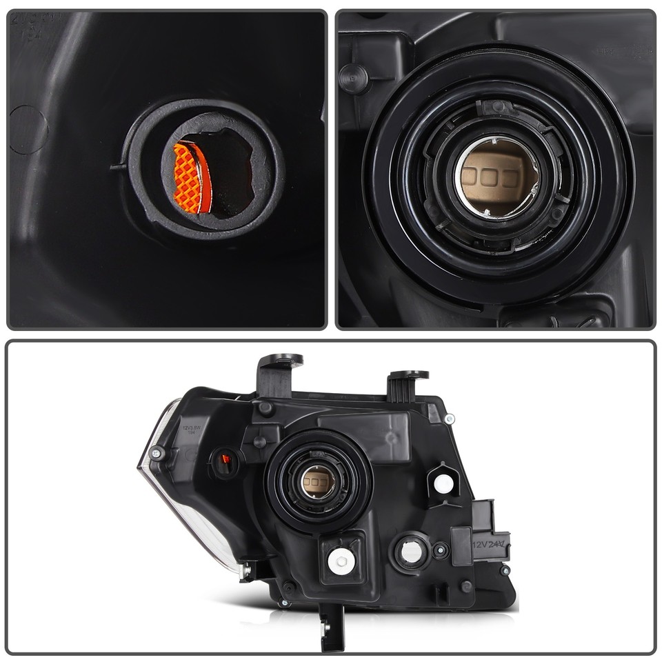 Headlamp For Nissan for Frontier 2009-2019 Chrome Headlights Assembly ...