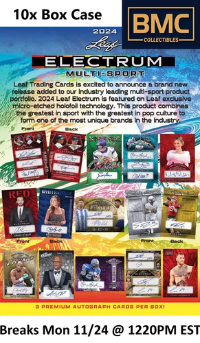 Ron Perlman 2024 Leaf Electrum Multi-Sport 1x Case Break #33 | eBay