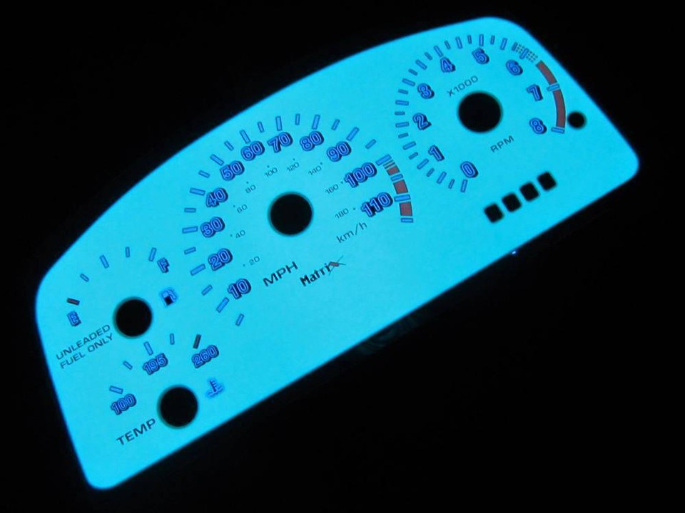For 1995-1998 Chevy Cavalier Z24 RS Manual w/ Tachometer Indiglo Glow ...
