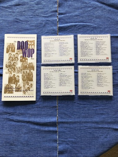 The Doo Wop Box [Box] by Various Artists (CD, Apr-1994, 4 Discs, Rhino ...