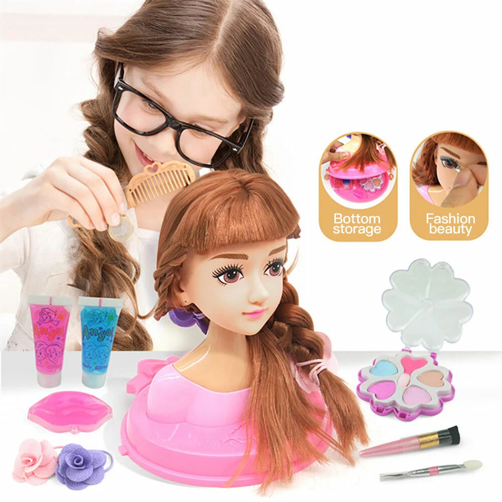 Childrens Dolls Head Hair Styling Makeup | Saubhaya Makeup