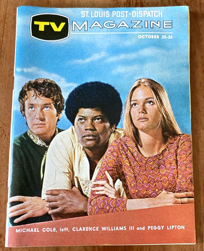 1968 MOD SQUAD Magazine Regional TV Guide COLE, CLARENCE WILLIAMS, PEGGY LIPTON | eBay