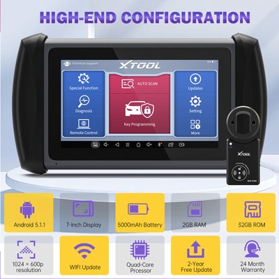 2025 XTOOL IK618 Car Key Programmer ECU Coding Scanner Full Bidirectional Tool | eBay