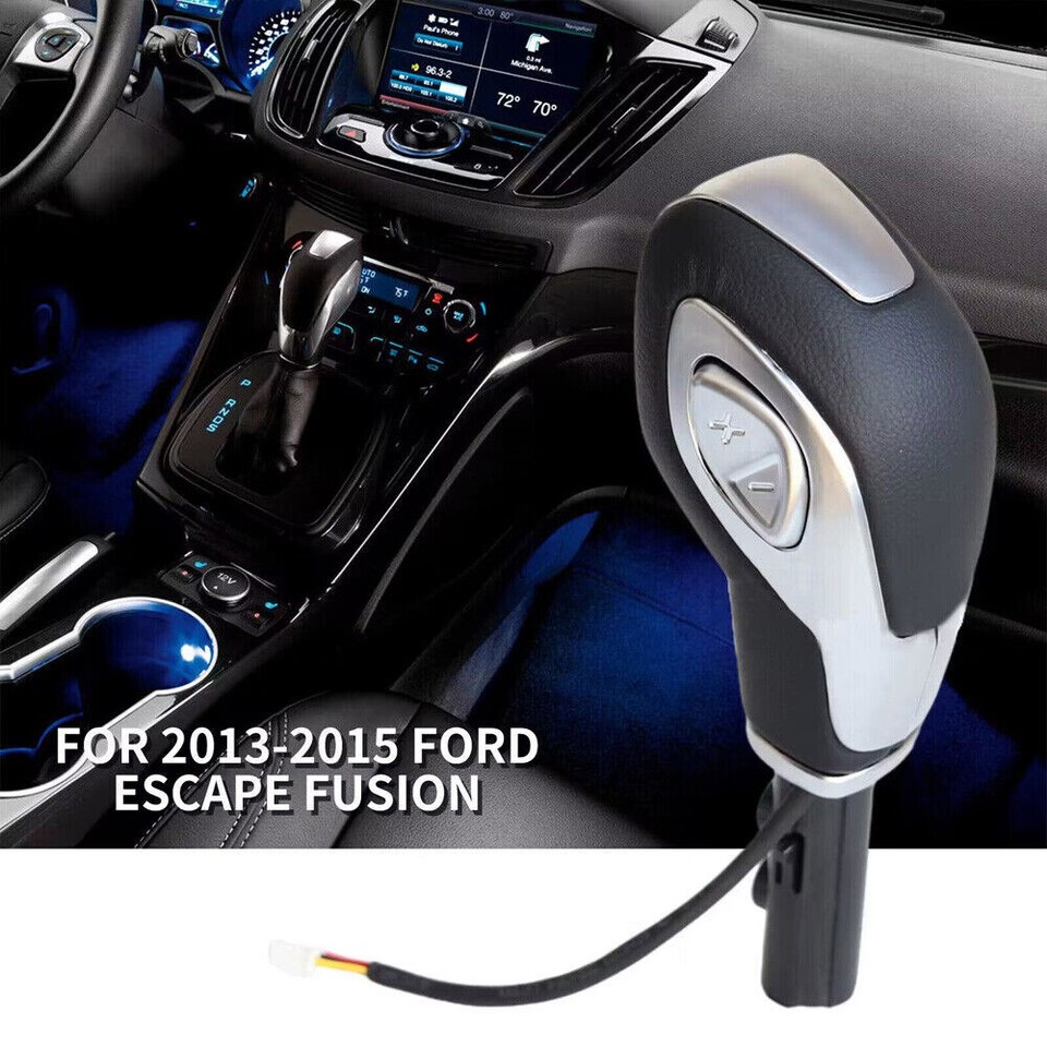 Fit 2013-2015 Ford Escape Fusion Auto Transmission Gear Shift Knob ...