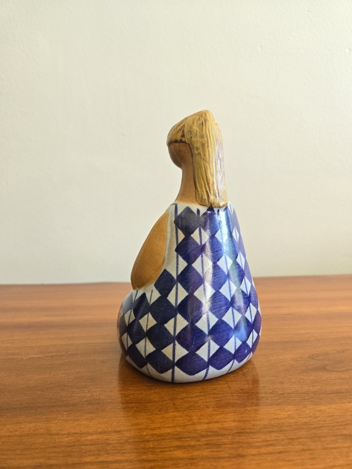 Lisa Larson, ABC Girl, Ceramic Art Figurine “Amalia” Gustavsberg ...
