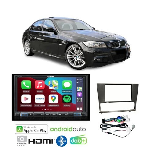 Alpine iLX-702D Stereo Upgrade for BMW 3 Series 2005-2014 E90 AMP | eBay