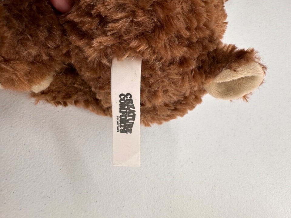 Plush Moose Hugging Baby Moose Stuffed Animal By Creature Comforts Brown Maple | eBay