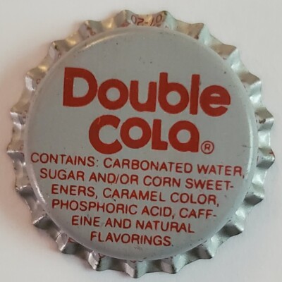 Vintage Double Cola bottle cap; 1970’s; Unused NOS; (GREENSBURG, KY ...