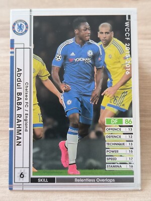 Panini 2015-16 - C193 WCCF Base - Chelsea - Abdul Baba Rahman - 05/53 ...