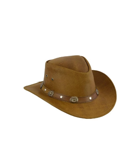 Genuine Australian Western Real Leather Cowboy Outback Hats All Colors ...