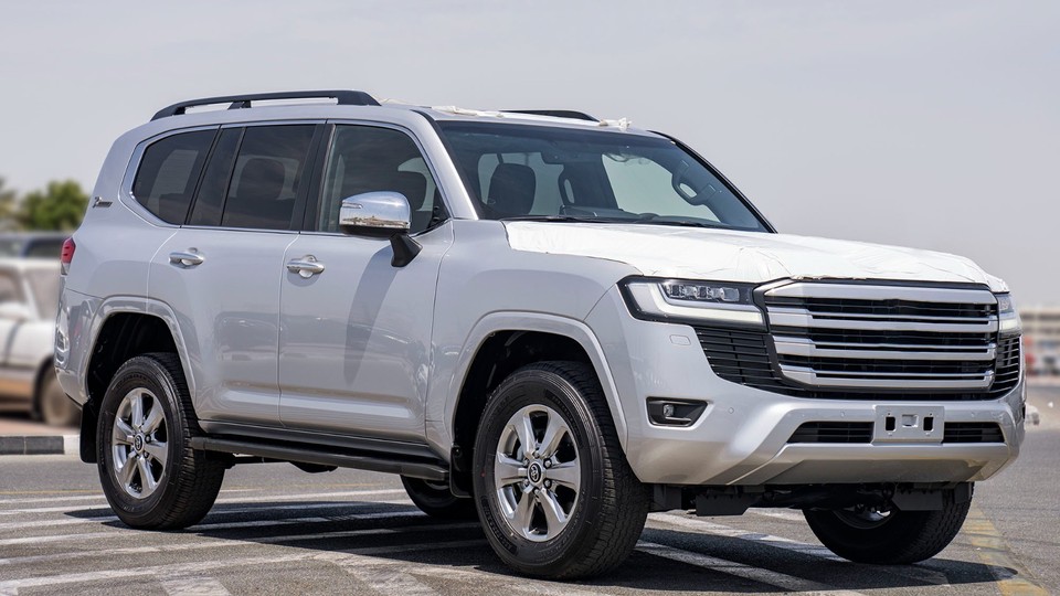 2PCS Roof Rail Rack Fit for Toyota Land Cruiser J300 LC300 2022-2025 ...