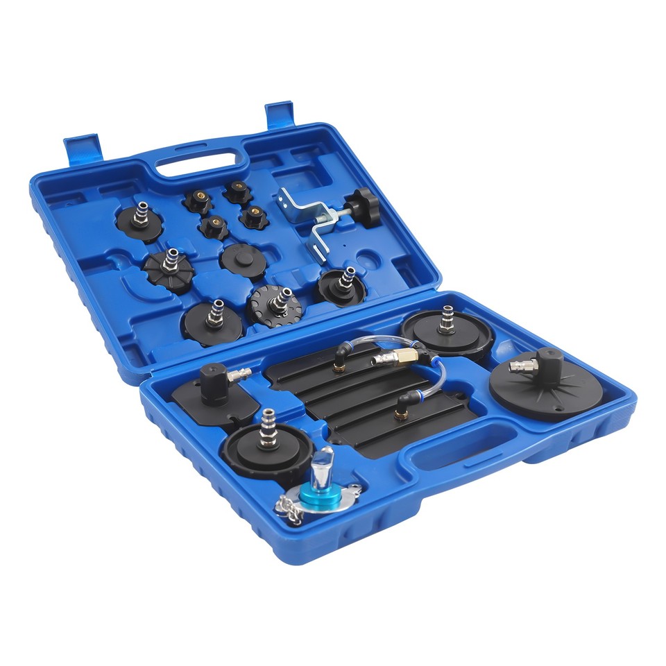 Cylinder Bleeder Kit Brake Fluid Pressure Bleeder Adapter Sets w /12 ...