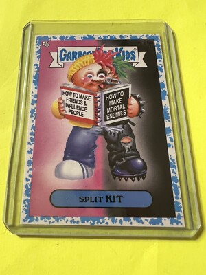 2022 Garbage Pail Kids Book Worms Sleep Drool Blue #96a Split Kit 19/99 ...