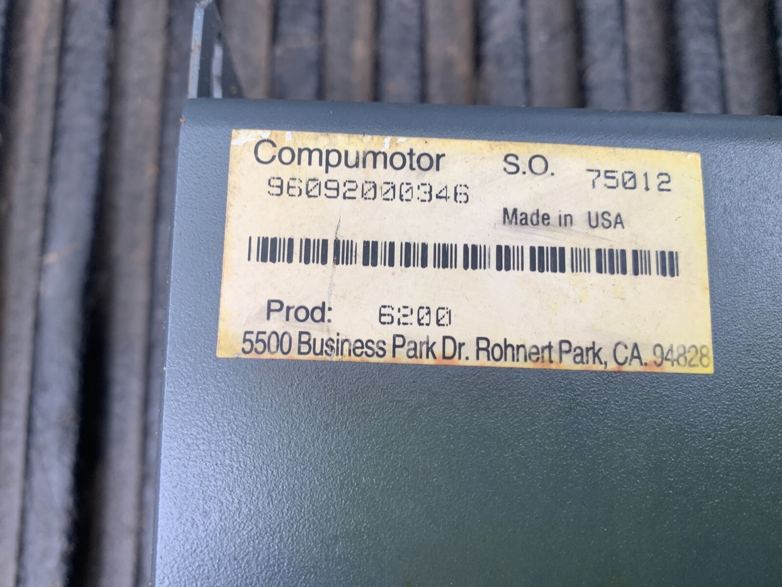 Parker Compumotor 6200 2-Axis Indexer / Controller | eBay