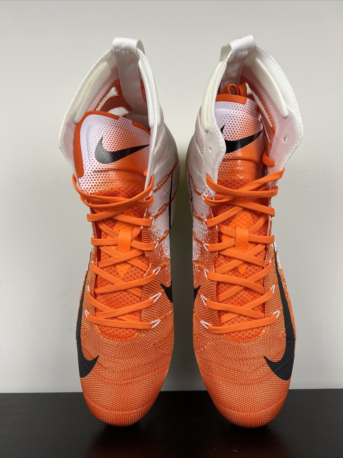 Size 12 Nike Vapor Untouchable 3 Elite Orange White Football Cleats ...