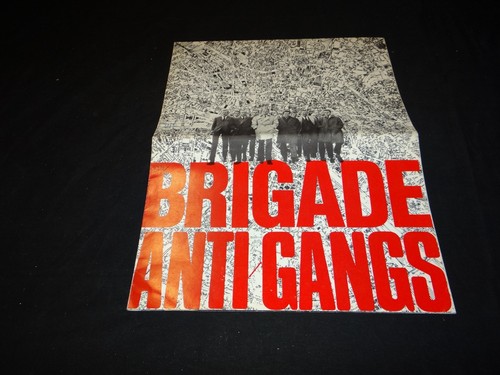 BRIGADE ANTI-GANGS scenario dossier presse cinema 1966 Auguste Le Breton | eBay