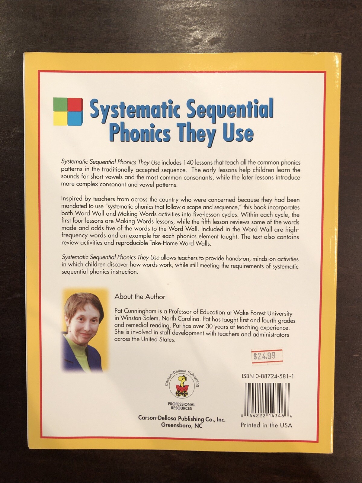 Systematic Sequential Phonics They Use : For Beginning Readers of All ...