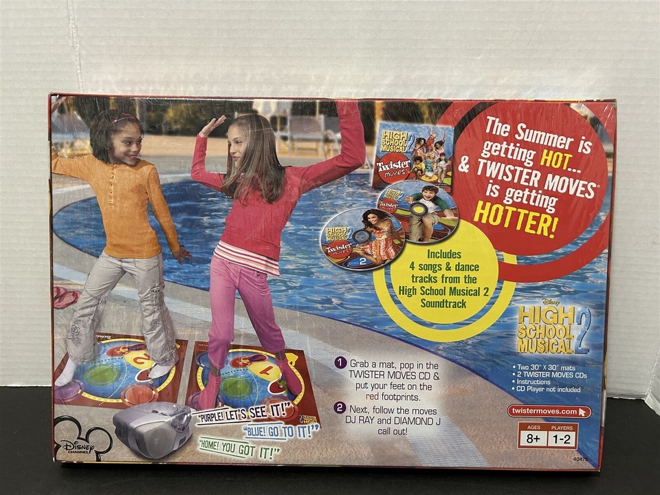 High School Musical 2 Twister Moves New Sealed Disney | eBay