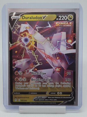 Duraludon V 122/203 Evolving Skies NM Full Art Ultra Rare Pokemon Card ...