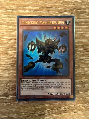 Yu-Gi-Oh!| MP22-EN204 - Mimicking Man-Eater Bug - Ultra Rare | eBay