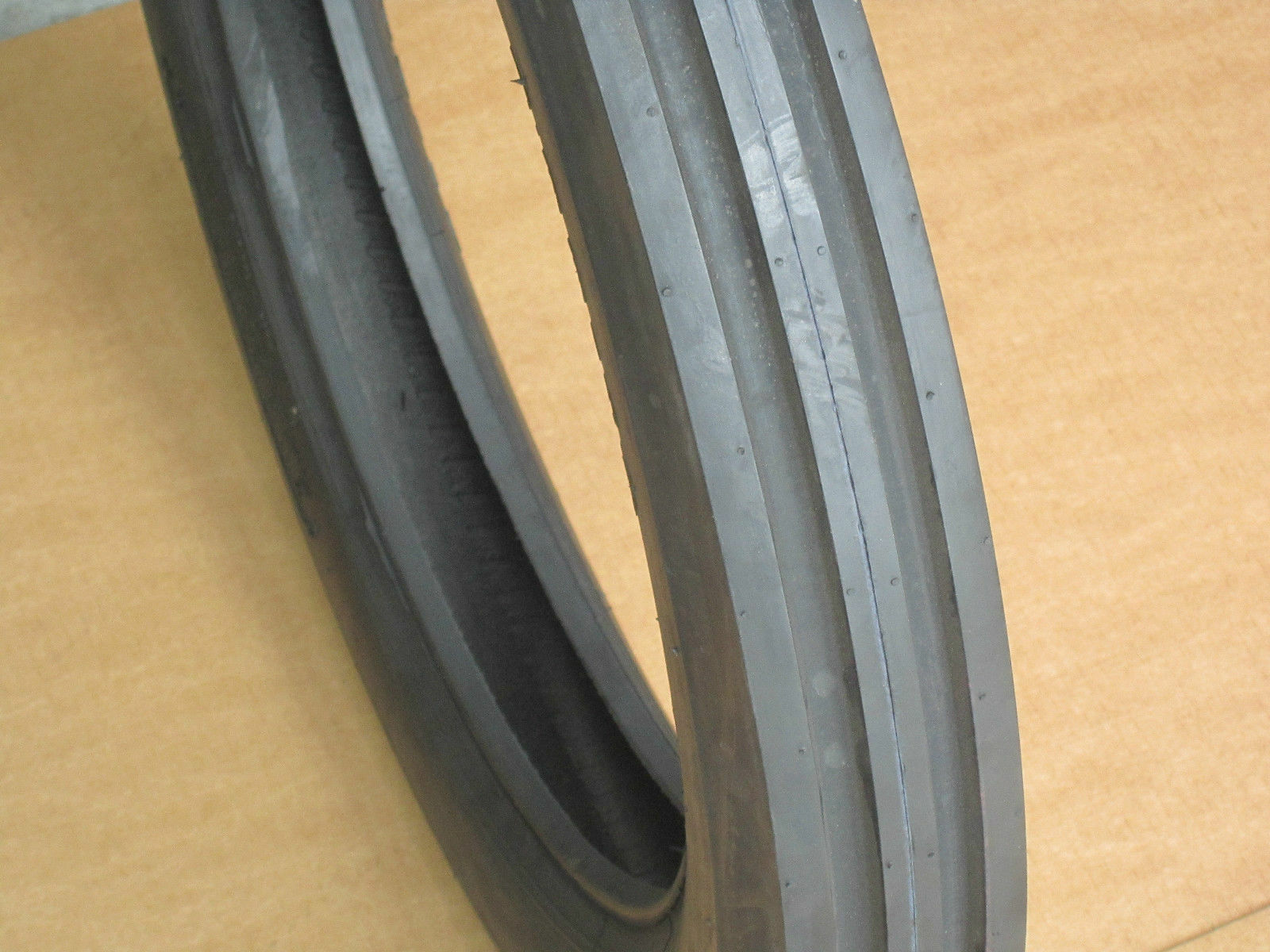 2 4.00-19 FRONT TRACTOR TIRES + INNERTUBES JOHN DEERE CASE 4.00X19 4-19 ...