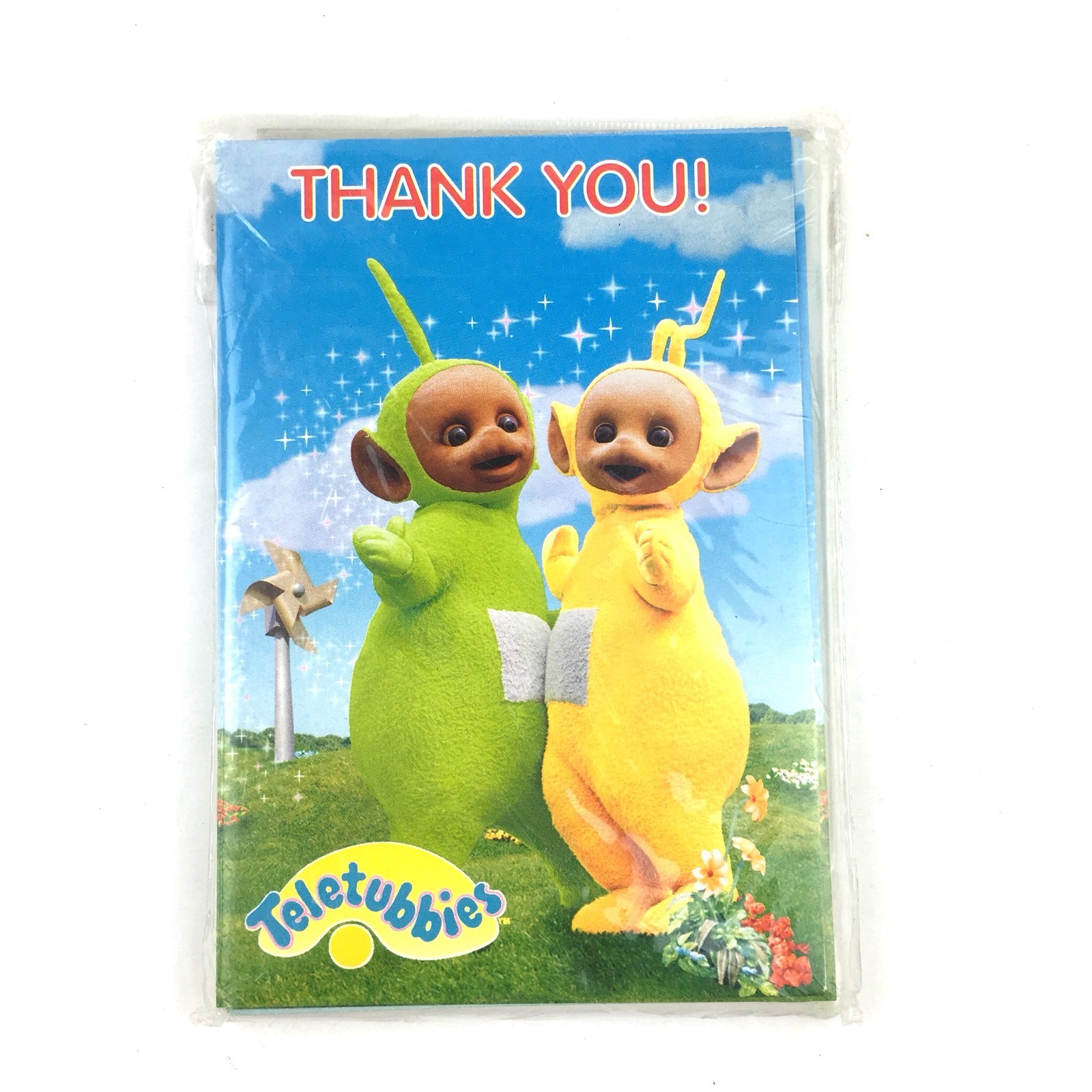 Teletubbies Cards Thank You Dipsy Laa-Laa Po Tinky-Winky 8 Cards w ...