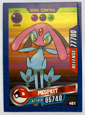CARD POKEMON EX #203 MESPRIT 2023 Sinnoh PERU South America Edition TCG ...