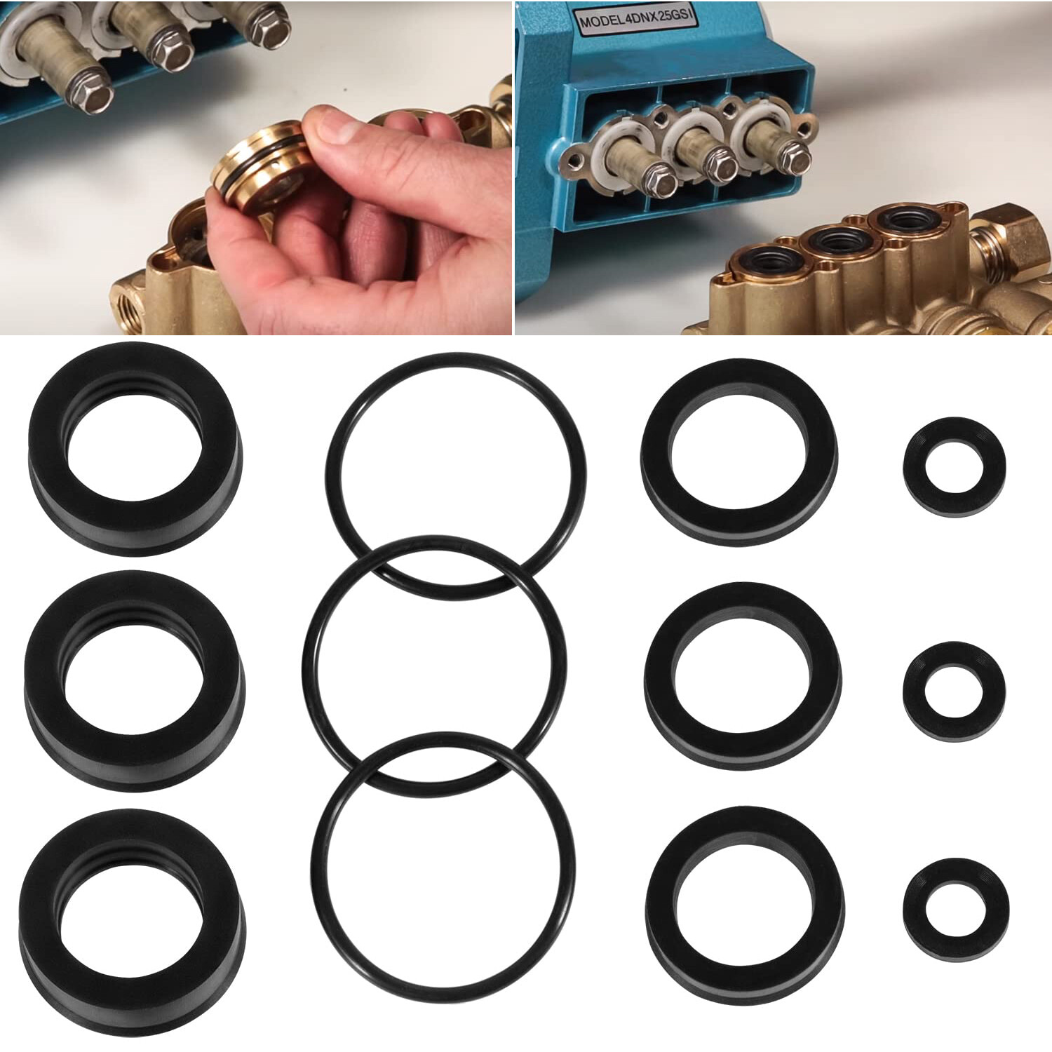 76975 Seal Kit Cat Pump Seal Kit for 4DNX Pumps Model 4DNX25GSI ...