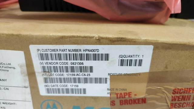 Motorola Switching Power Supply Model Ae210-3101501av HPN4007D for sale ...